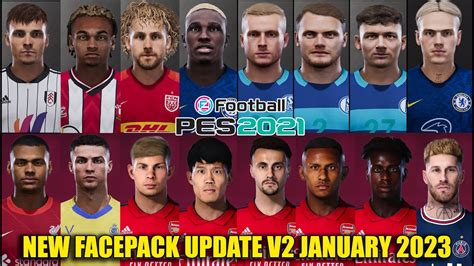 Pes New Facepack Update V January Youtube