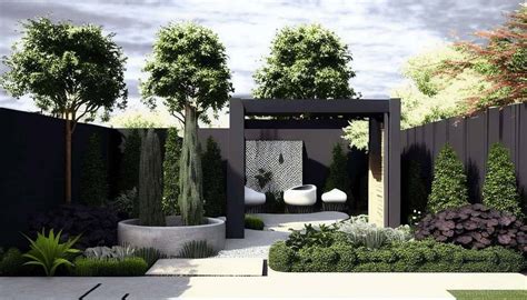Contemporary Garden Styles Acacia Gardens Minimal Gardens