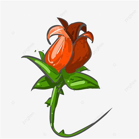 Rose Flower Border Clipart Transparent Background Rose Flower A Rose