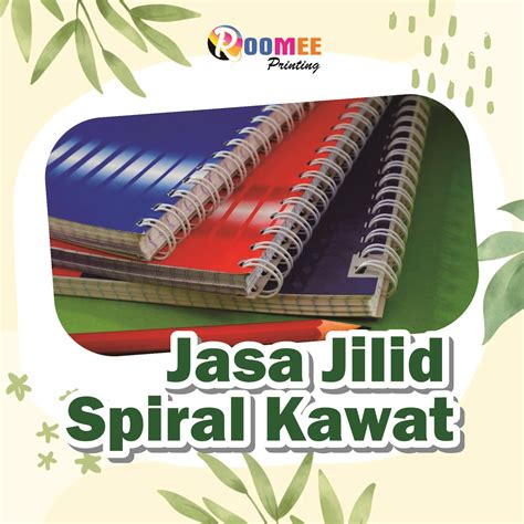 JASA JILID SPIRAL KAWAT PUTIH A4 B5 A5 A3 Lazada Indonesia