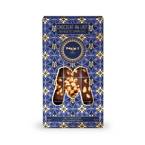 Tablette Chocolat lait noisettes caramélisées