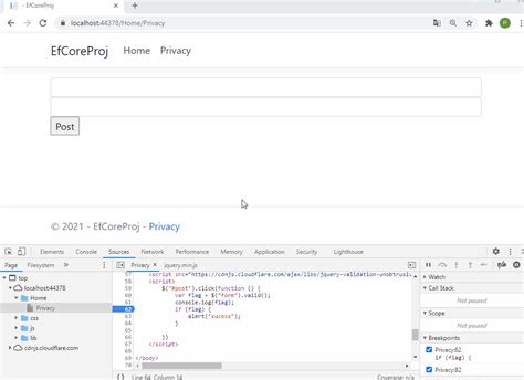 jquery how to validate complex viewmodel in asp core mvc stack overflow