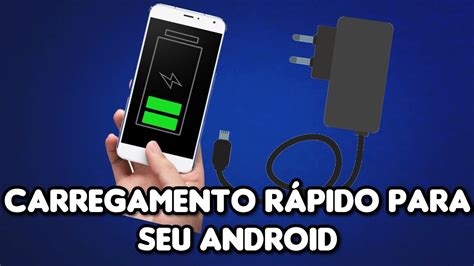 Como Carregar a Bateria Do Celular Rápido YouTube