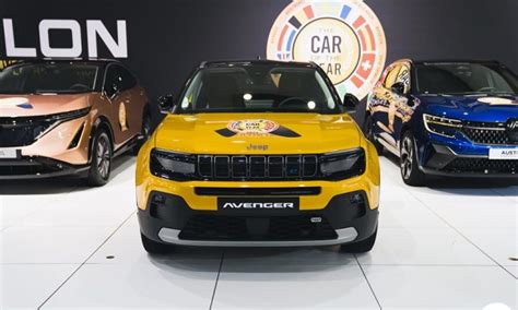 Le Jeep Avenger élu Voiture de lannée 2023 en Europe Médias24