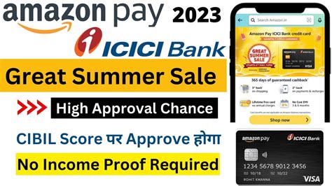 Amazon Great Summer Sale Amazon Pay ICICI Credit Card Apply YouTube