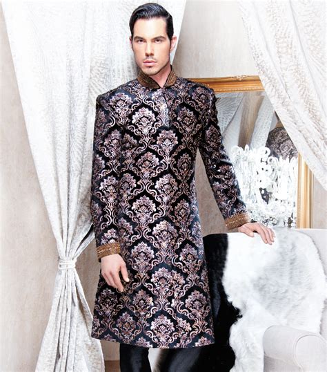 Velvet Sherwani Design 2024 For Men Wedding In Pakistan