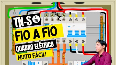 QDC 3 Instalação Prática DPS DR e Disjuntor Diagrama Elétrico