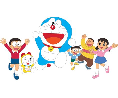 Bí quyết cách vẽ doraemon nobita shizuka jaian suneo đẹp và dễ hiểu cho