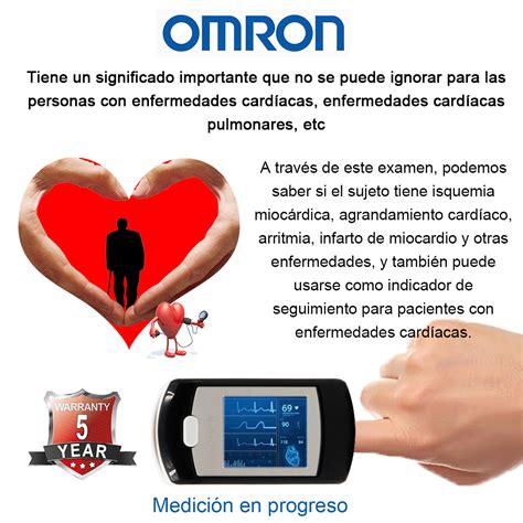 Medidor de glucosa en sangre no invasivo Omron medición de 5 segundos