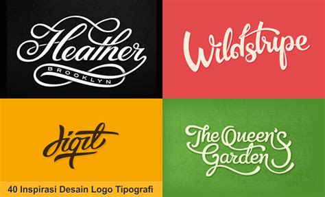 Desain Logo Tipografi Sebagai Sumber Inspirasi