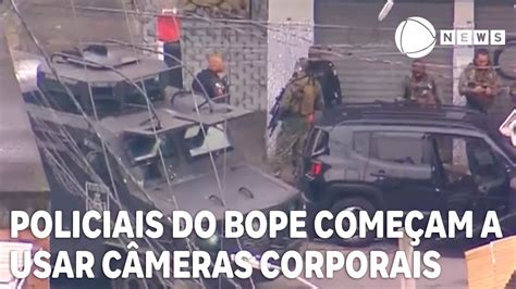 Policiais do Bope do RJ começam a usar câmeras corporais YouTube