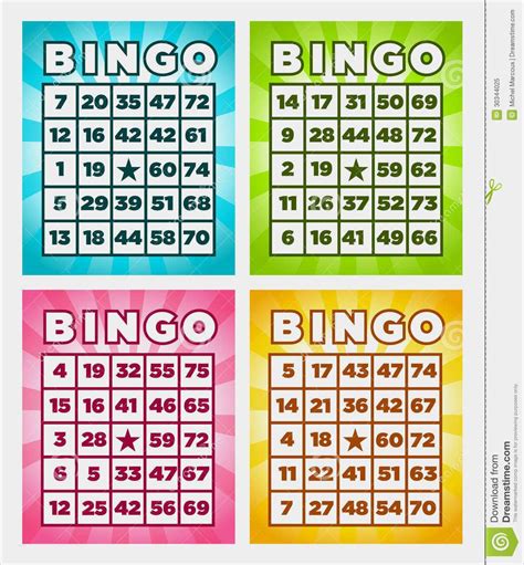 Carte De Bingo A Imprimer