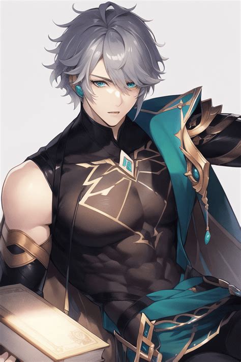 AI Art LoRA Model Alhaitham Genshin Impact PixAI