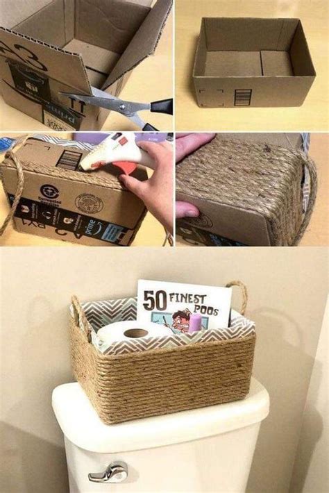 30 manualidades para hacer con cajas de cartón Handfie