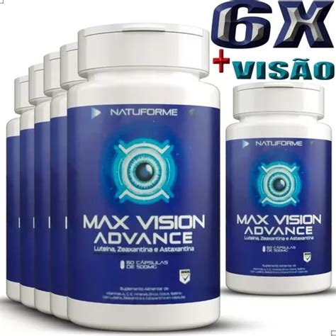 X Max Vision Advance Lute Na Zeaxantina Astaxantina