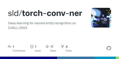 GitHub Sld Torch Conv Ner Deep Learning For Named Entity Recognition