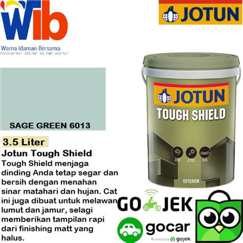 Jual JOTUN CAT TEMBOK JOTUN TOUGHSHIELD 3 5L SAGE GREEN 6013 Kota