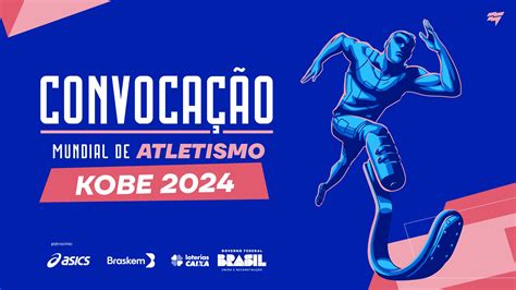 CPB divulga convocação para Mundial de atletismo paralímpico em Kobe