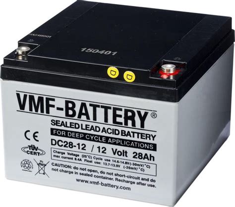 VMF VGM AGM Deep Cycle Accu 12 V 12 Ah DC28 12 Bol