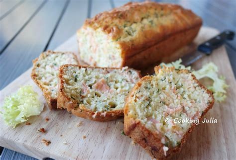 Cooking Julia Cake Au Saumon Fum Et Ciboulette