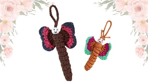 Tuto Crochet Facile Ailes De Papillon Pour Chenilles Du Bonheur YouTube