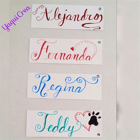 Yaqui Crea Tiene M S Ideas De Escribir Nombres Con Lettering Moldes