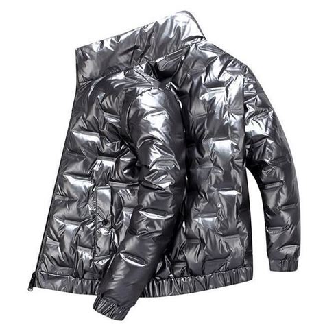 Doudoune Blouson Homme Hiver Luxe Marque Manteau B Argent Cdiscount