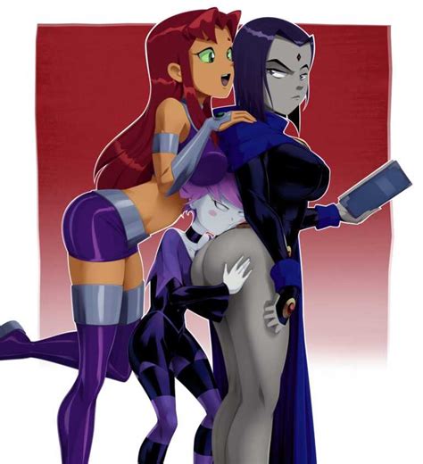 Starfire And Blackfire Teen Titans Ravenravenraven Hentai Arena