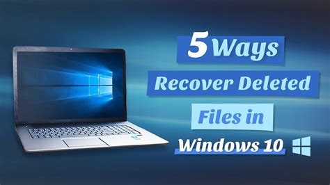How To Recover Deleted Files In Windows Free Youtube