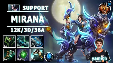 Mirana Soft Support 7 32d Yamich Pos 4 Mirana Play Dota 2