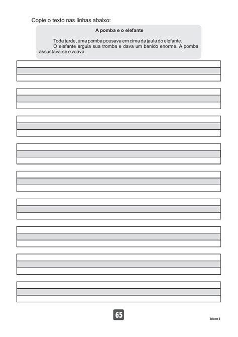 Caderno De Caligrafia Para Imprimir Mestre Do Saber Atividades De