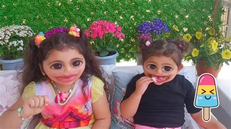 ÖZDE VE YADE NİN DONDURMA YEYİNCE GÖZLERİ BÜYÜDÜ keşfet fatihselim