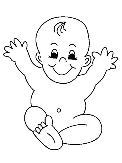 Bebe 4 Disegni Per Bambini Da Colorare