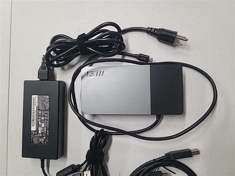 Msi Ms P Usb C Docking Station Gen And W Power Supply Adp Ch