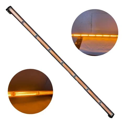 Barra Led De M Dulos Con Funciones Color Ambar