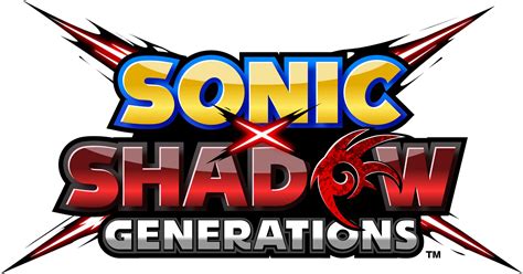Official Sonic X Shadow Generations Logo R SonicTheHedgehog