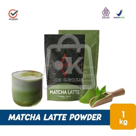 Promo Bubuk Minuman Arnav Matcha Matcha Latte Powder Drink 1 Kg