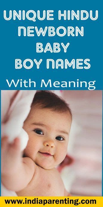 Hindu Boy Names Modern Unique And Latest Hindu Baby Boy Names Artofit