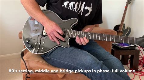 Demo Of The Treble Booster Classic By Brian May Guitars KAT YouTube
