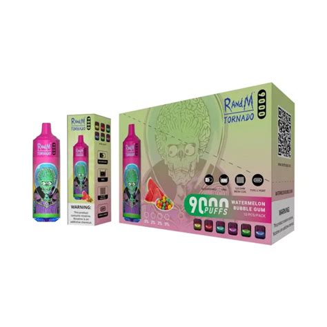 watermelon bubblegum丨RandM Tornado 9000 Disposable Vape 9000 Puffs
