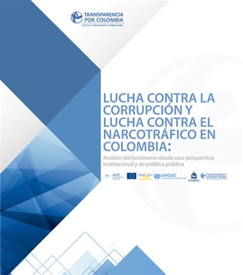 lucha contra el narcotráfico Transparencia por Colombia