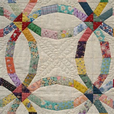 Scarlett S Double Wedding Ring Foundation Paperpieced FPP Etsy Double