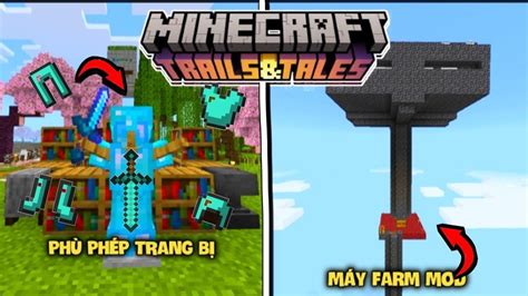 MINECRAFT PE 1 20 SINH TỒN TẬP 5 TÔI XÂY DỰNG MÁY FARM MOD VÀ PHÙ