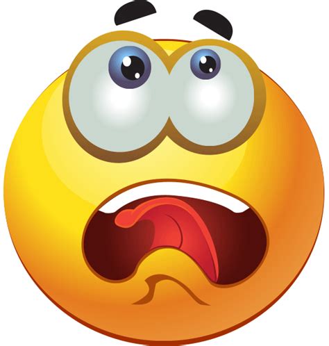 Shocked Smiley Funny Emoji Faces Smiley Emoticon