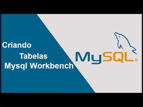 02 Como Criar Tabelas No Mysql YouTube