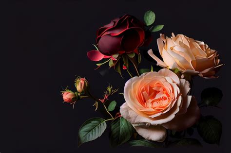 Rosas Rosadas Frescas Foto Premium