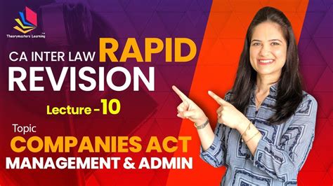 Today At 7 Pm CA Inter Law Revision Lecture 10 Nov 22 CA Preeti