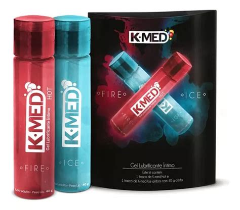 Kit K med Gel Lubrificante Íntimo Fire Ice 40g MercadoLivre