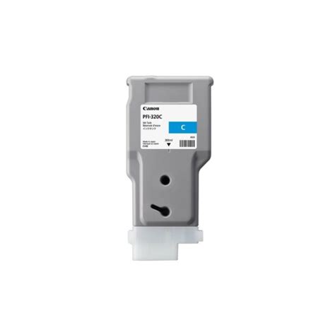 Cartouche D Encre CANON PFI 320C Cyan 300 Ml Le Comptoir Des Archis