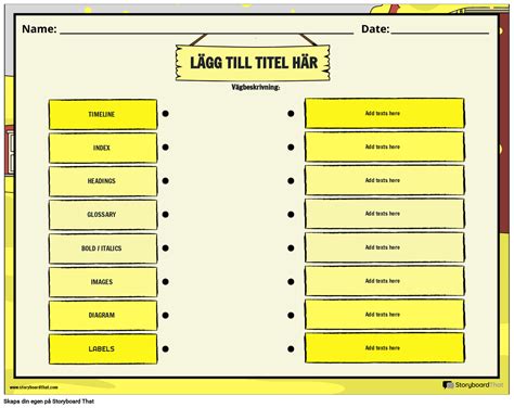 Textfunktioner Arbetsblad för Effektivt Lärande StoryboardThat